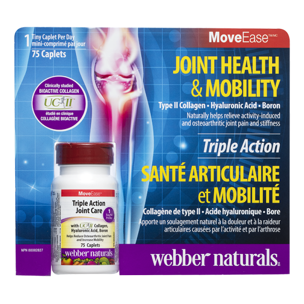 MoveEase™ Triple Action Joint Care – Тройна грижа за ставите с колаген ...